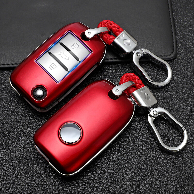 Car Key Case สำหรับ Roewe RX5 2017ปีสำหรับ MG ZS 3เคสกุญแจรถชุดแต่ง ...