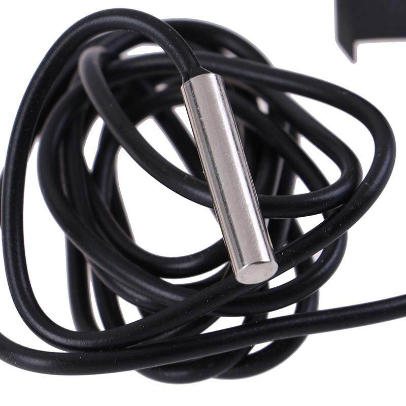 1Pc ดิจิตอลเครื่องวัดอุณหภูมิแบบจอ LCD เครื่องวัดอุณหภูมิเซ็นเซอร์วัด ...