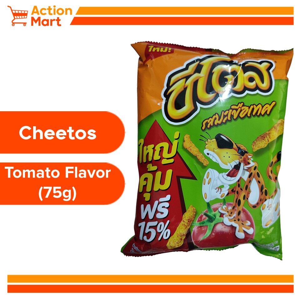 Thailand Cheetos Tomato Flavor(75g) Expired Date : 2 May 2024 | Lazada