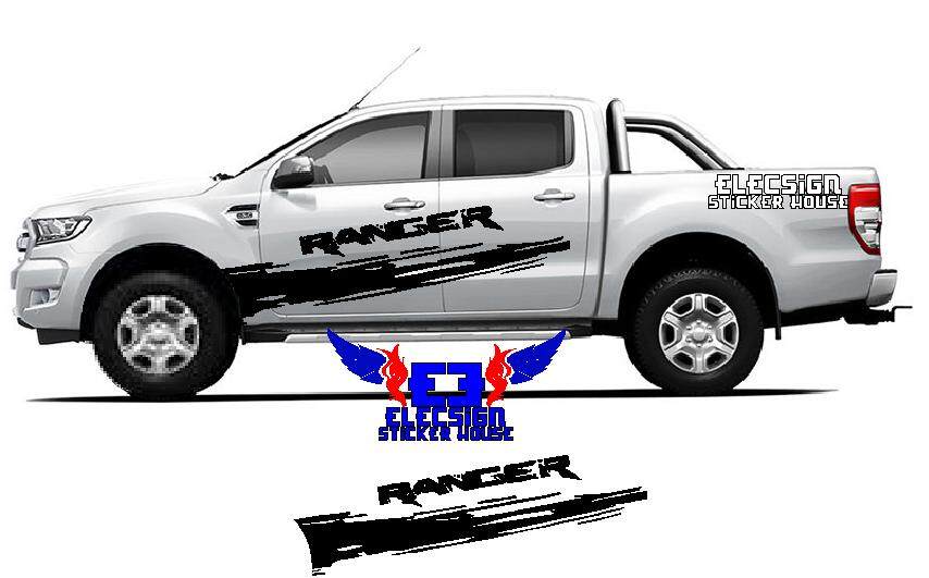 Ford Ranger Body Decal Sticker R4 | Lazada