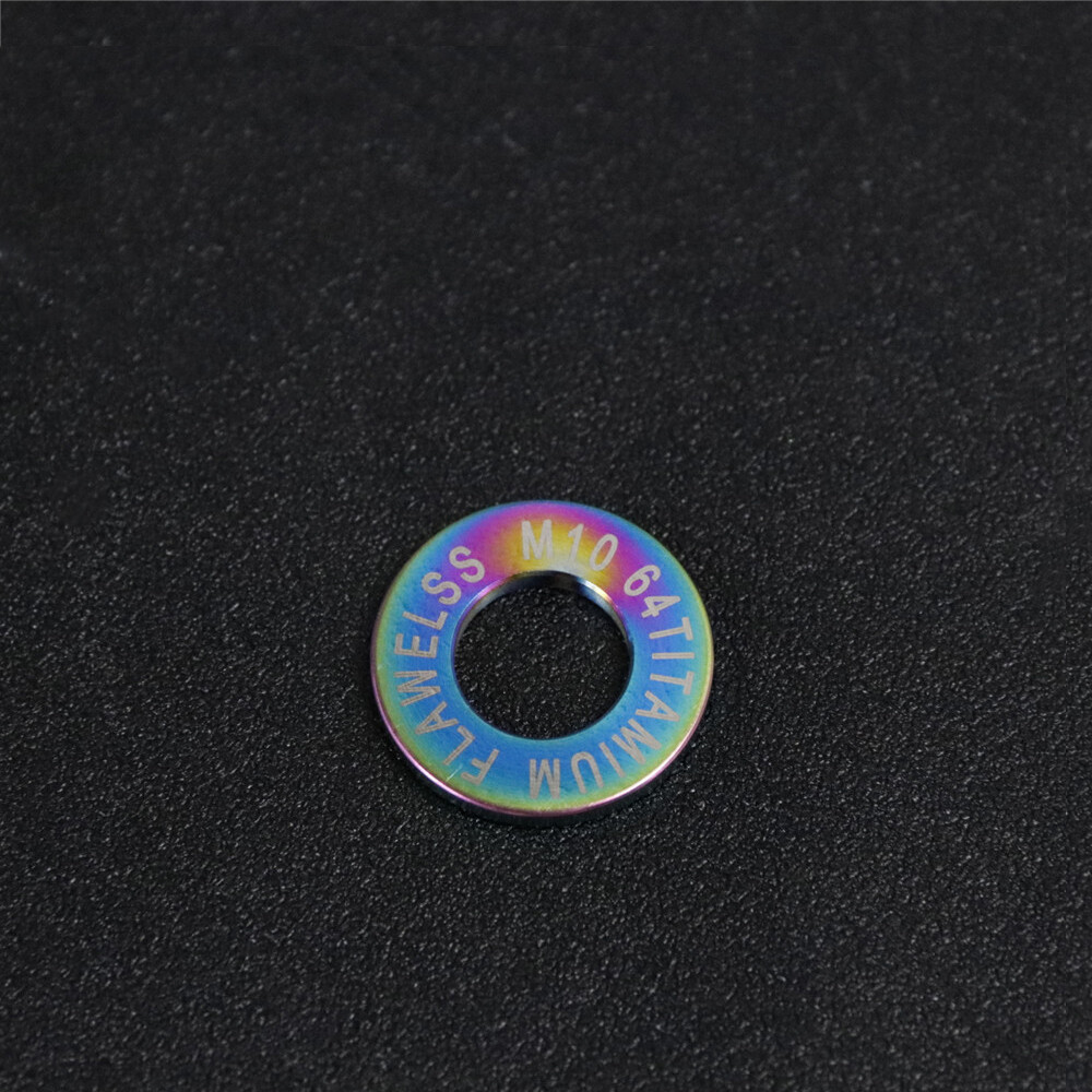 Flawless-Ti Gr5ไทเทเนียมแบนเครื่องซักผ้า M6 M8 M10ที่มีอยู่ - Flawless ...