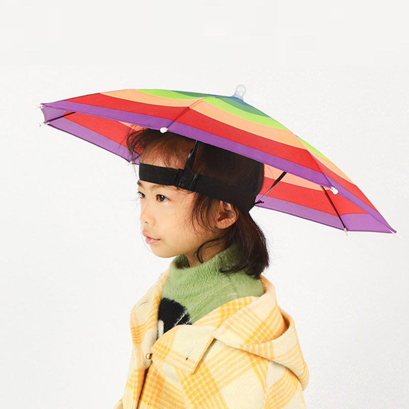 LIFEUmbrella Cap20 off Double Layer Windproof Umbrella Cap Head Wearing ...