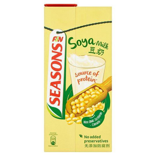 F&N Seasons Air Kotak Soya(1L*12)/Soya Milk & Teh Bunga/Chrysanthemum ...