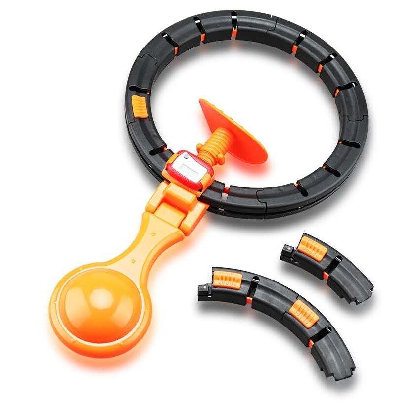 Smart Digital Hula Hoop Thin Waist Abdomen Lazy Weight Loss Exercise ...