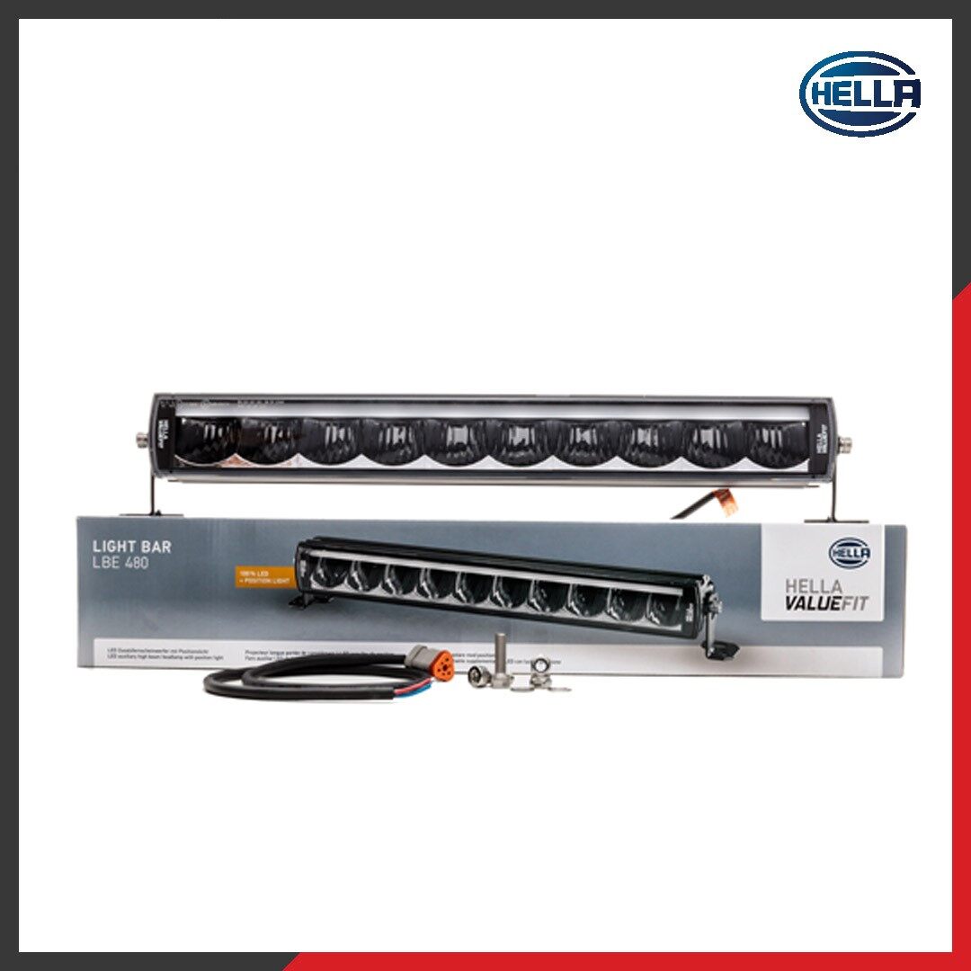 HELLA LED LightBar w/ DRL LBE 480 | Lazada