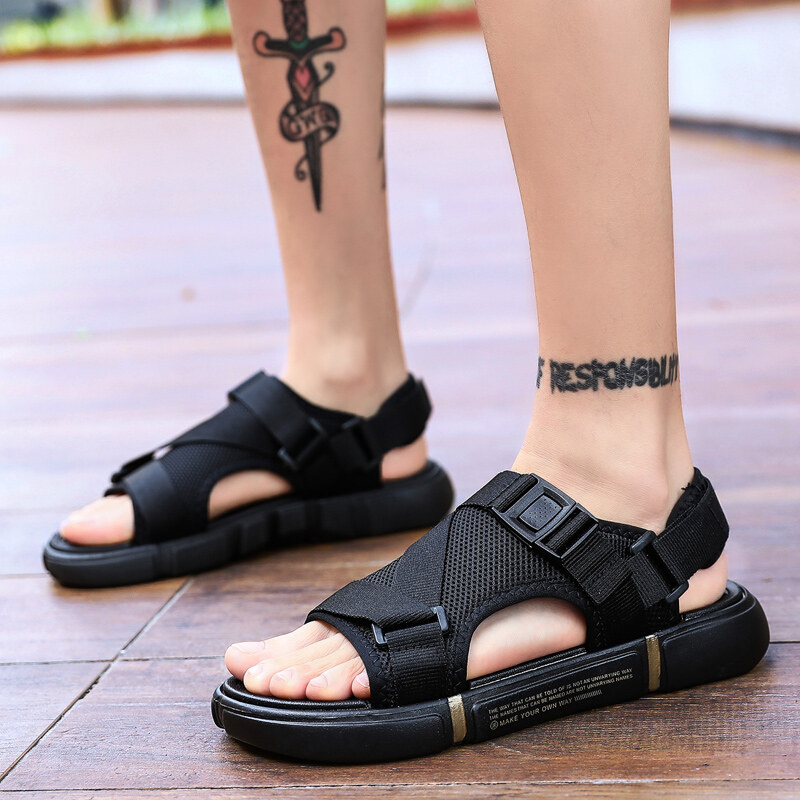 Outdoor Breathable Sandals for Men Comfort Slip on Casual Men Sandals ...