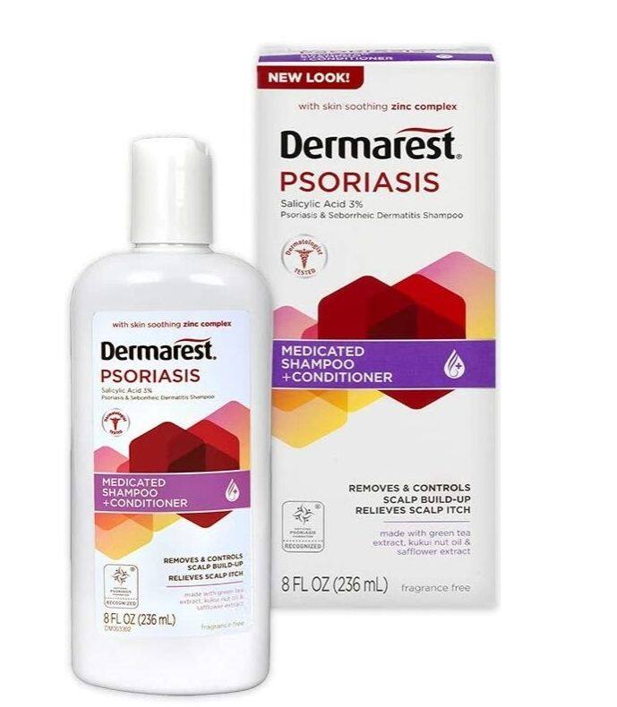 Dermarest, Psoriasis, Medicated Shampoo + Conditioner, Maximum Strength ...