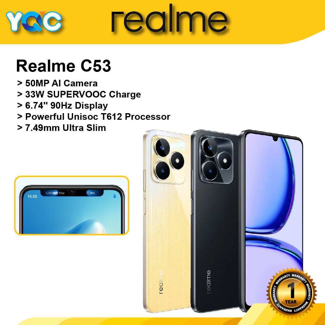 realme C53 | 6+128GB | 33 SUPERVOOC Charge | 5000mAh Battery | 50MP AI ...