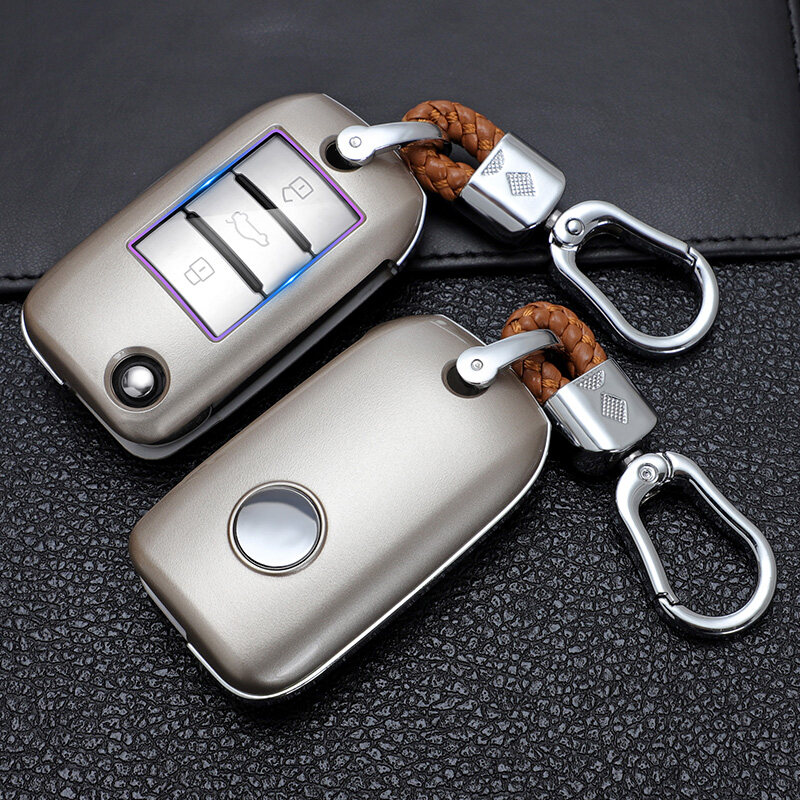 Car Key Case สำหรับ Roewe RX5 2017ปีสำหรับ MG ZS 3เคสกุญแจรถชุดแต่ง ...