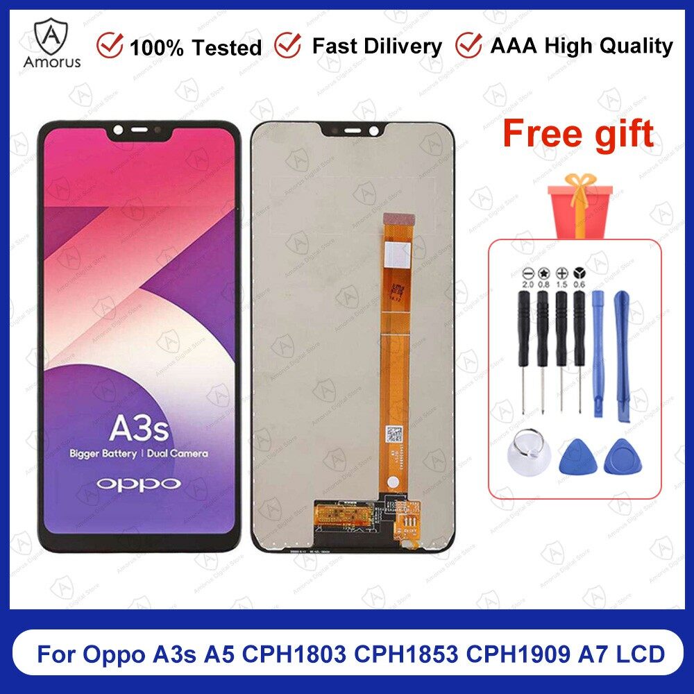 ต้นฉบับใหม่ทำงานที่ดีที่สุดสำหรับ OPPO A53 2020 5กรัมจอแสดงผล LCD Touch ...