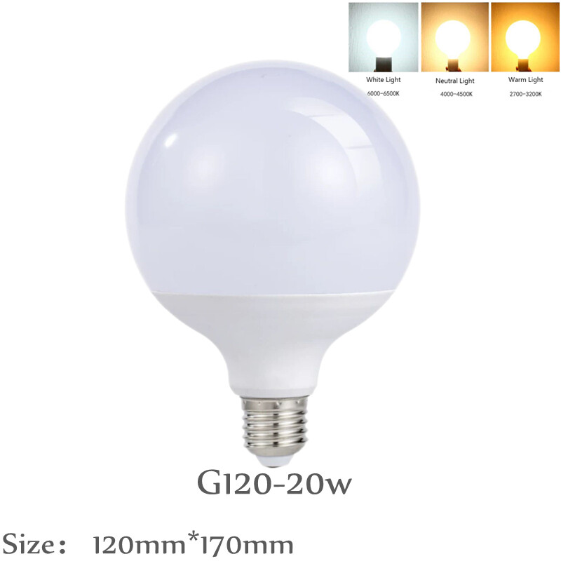 OU BANG 2022 New's G70 G80 G95 G120 G150 Milky Bulb E27 LED Light Bulb ...