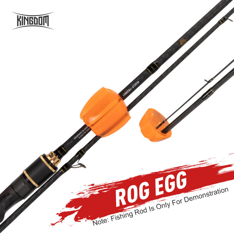 Kingdom Non-Slip Silicone Protective Rod Rod Plug Set High Elastic ...