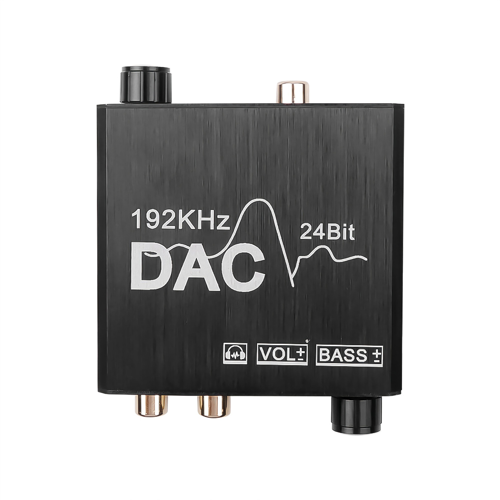 Muslady เครื่องแปลง DAC 192KHz ดิจิตอลตัวแปลงเสียงเบสและปริมาณปรับ ...