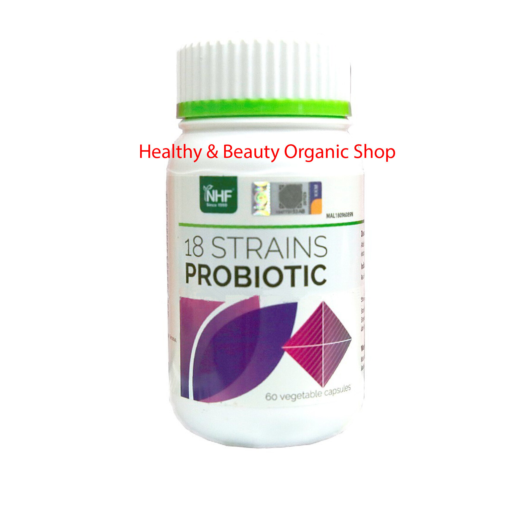 NHF 18 Strains Probiotic (450mg x 60 caps) | Lazada