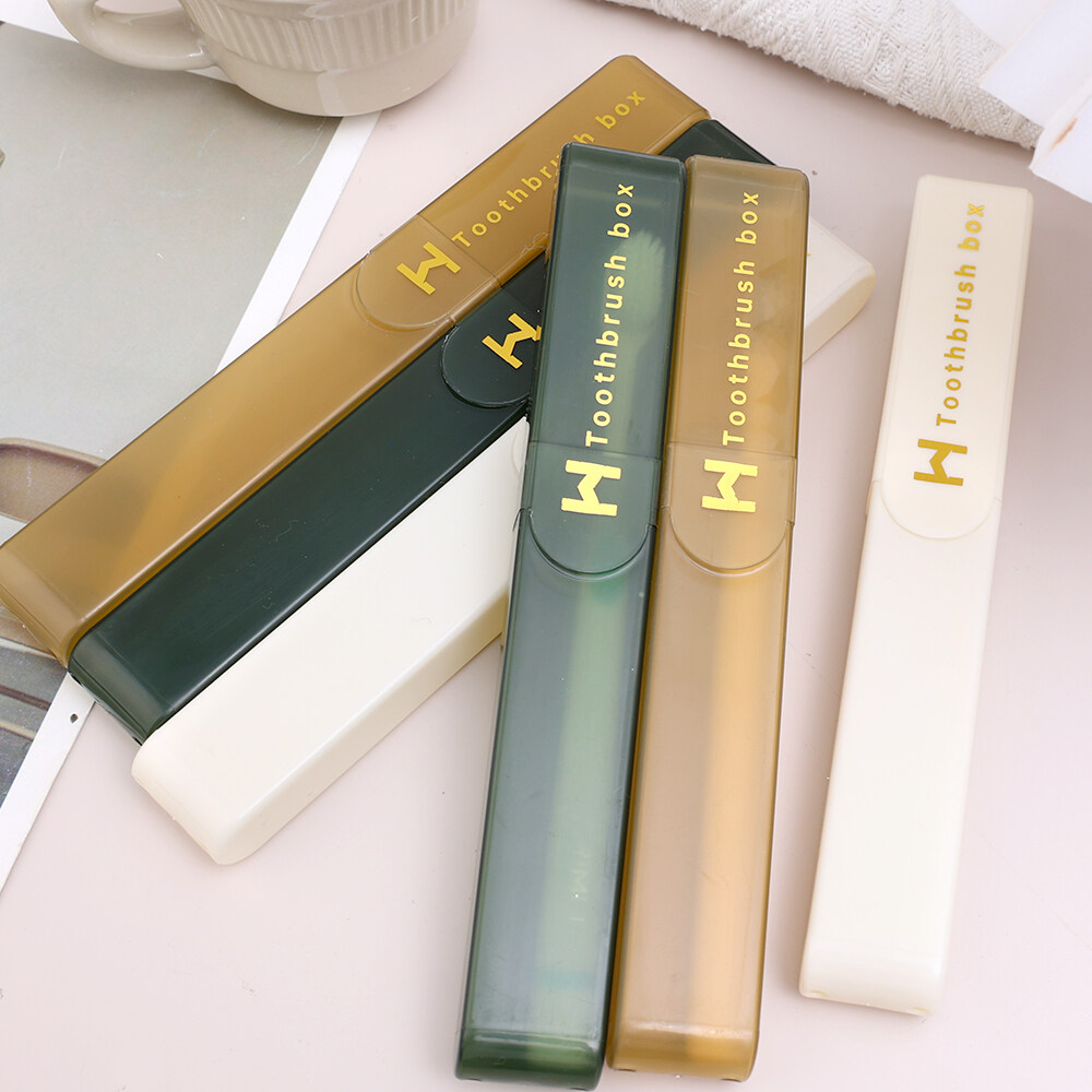 Portable Travel Toothbrush Tube Cover Case Toothbrush Protect Box ...