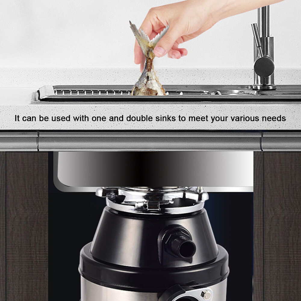 370W 2600RPM 220 V Household Food Garbage Disposal Machine Kitchen Food ...