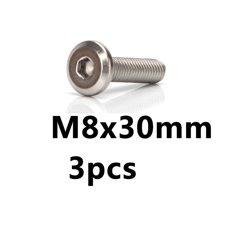 Ready Stock 304 Stainless Steel Inner Hex Screws M3 M4 M5 M6 M8 Length ...