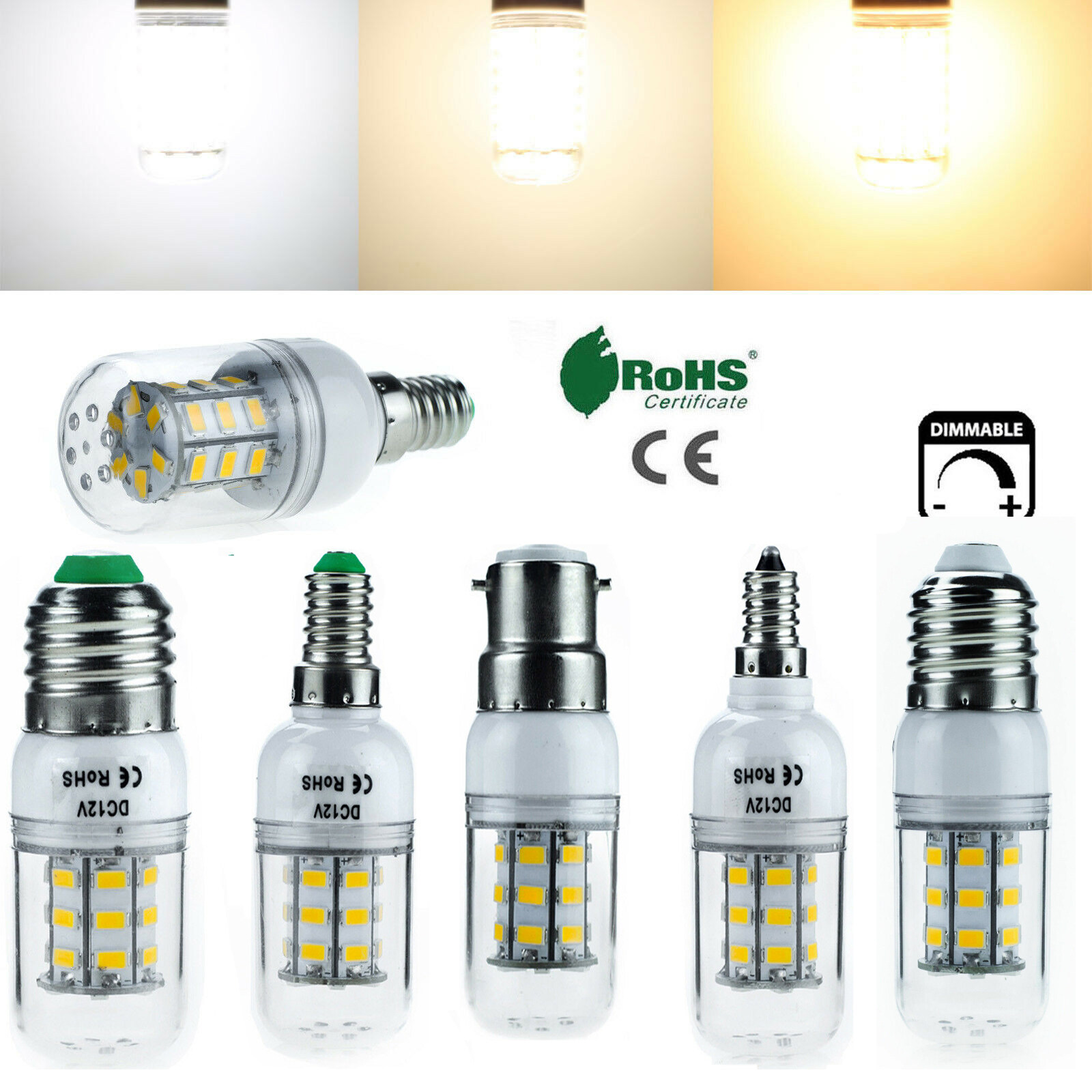 [Buy 3 get 3 %]5pcs/set E10 Led Bulb DC 3V 4.5V Instrument Bulb ...