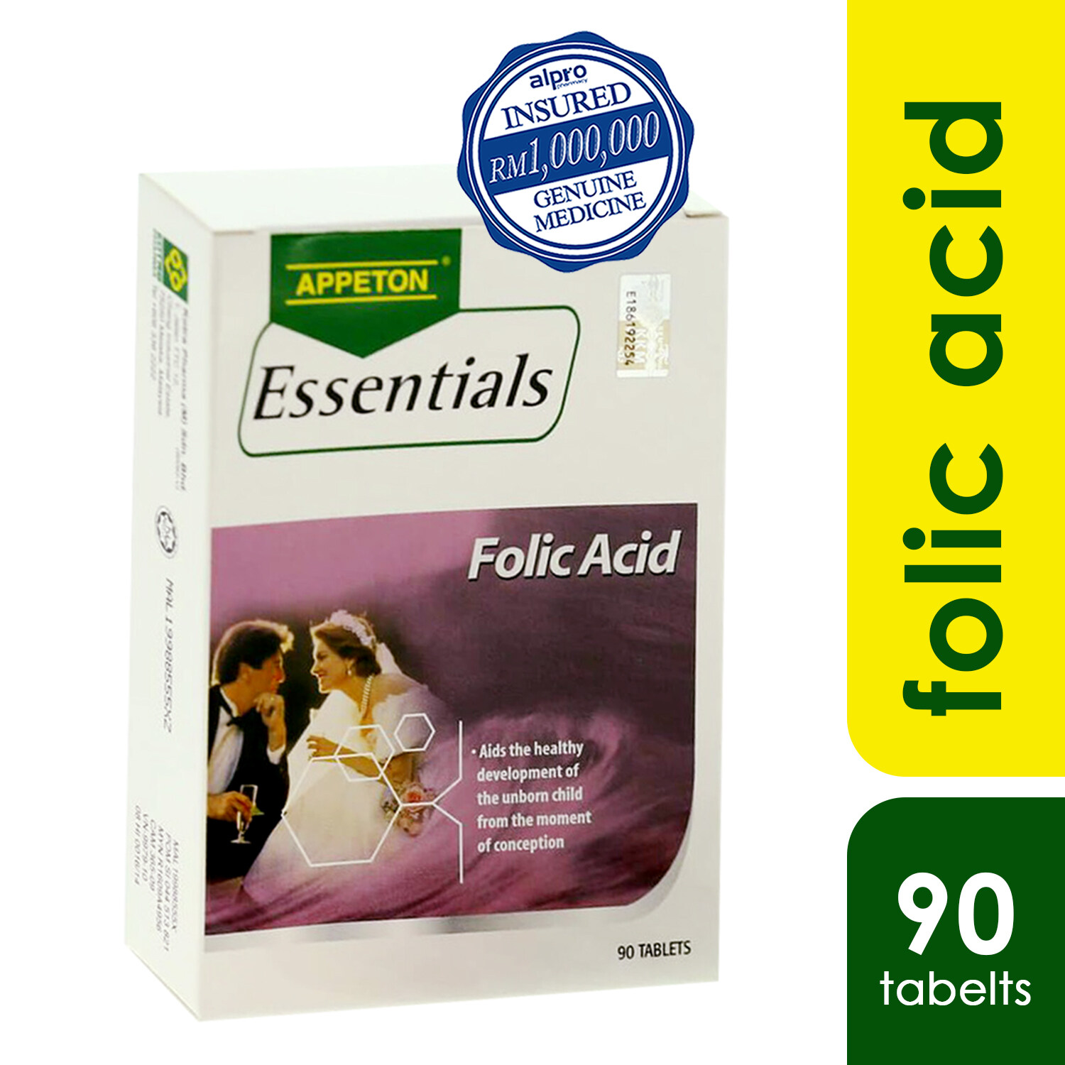 Alpro Pharmacy Appeton Essentials Folic Acid 90s (Exp. Date: 02/2025 ...