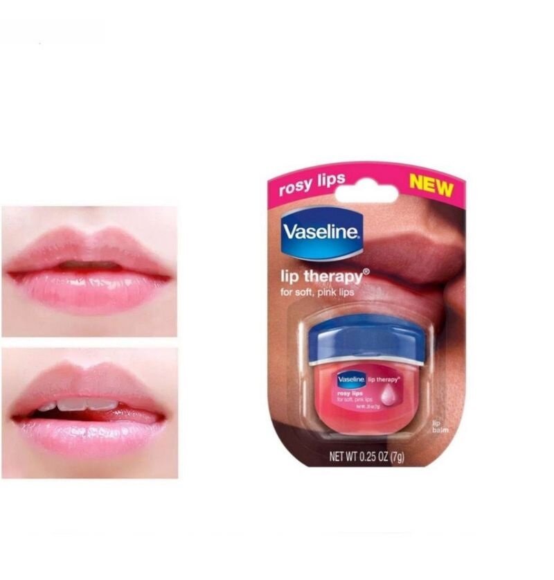 Vaseline Lip Balm Petroleum Jelly Colorless Anti-Cracking Moisturizing ...