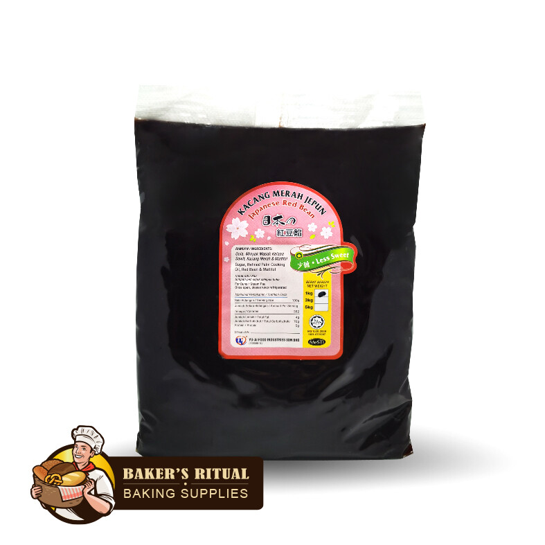 JAPANESE RED BEAN PAU PASTE (PAU, BREAD, COOKIE) 日本红豆馅 (包, 面包, 饼干) 1kg ...