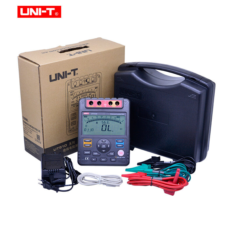 UNI-T Original 】 UNI-T UT513A เครื่องทดสอบความต้านทานฉนวน Analog บาร์ ...