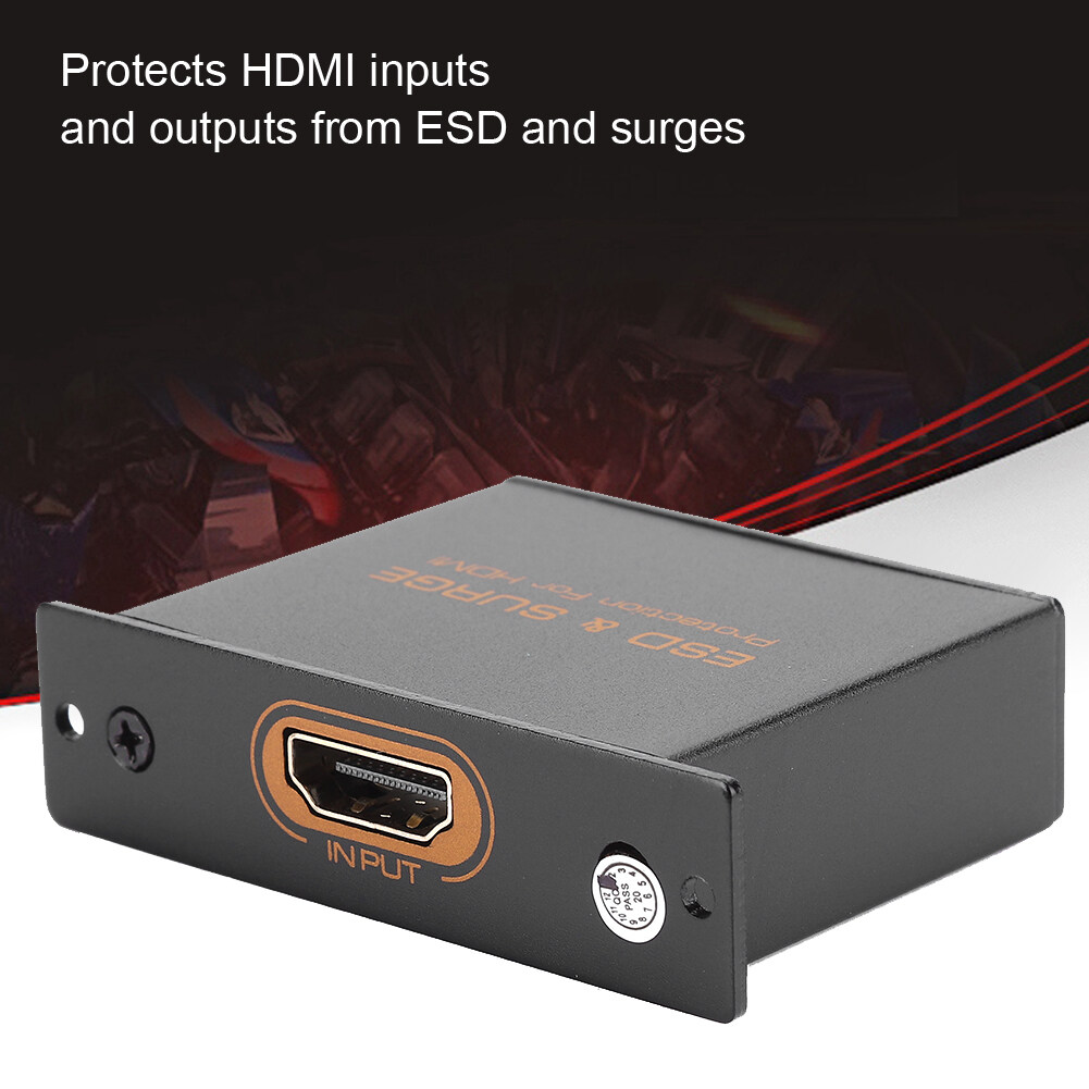 Googoostore【ข้อเสนอสุดฮอต】ตัวป้องกันไฟกระชาก HDMI กับ ESD Power Surge สนับสนุน3D 4KX2K HEAC HDMI ...
