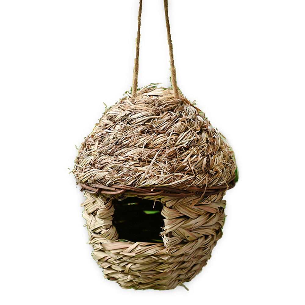 Natural Environmentally Friendly Birds Nest Straw Cages Roosting Small ...