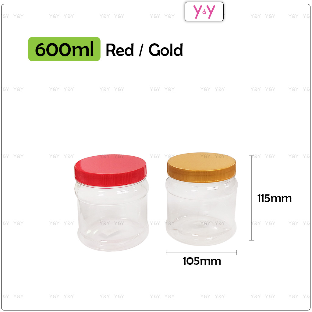 Premium Food Grade Plastic PET Bottle Container / Balang Kosong Kuih ...