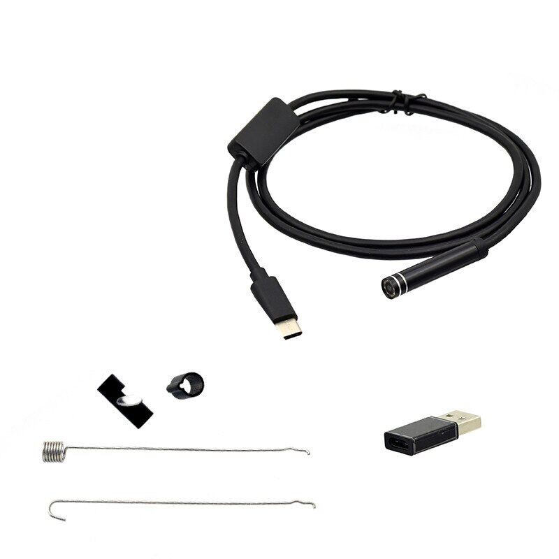 USB Snake Inspection Camera HD IP67 Waterproof USB C Borescope Type-C ...