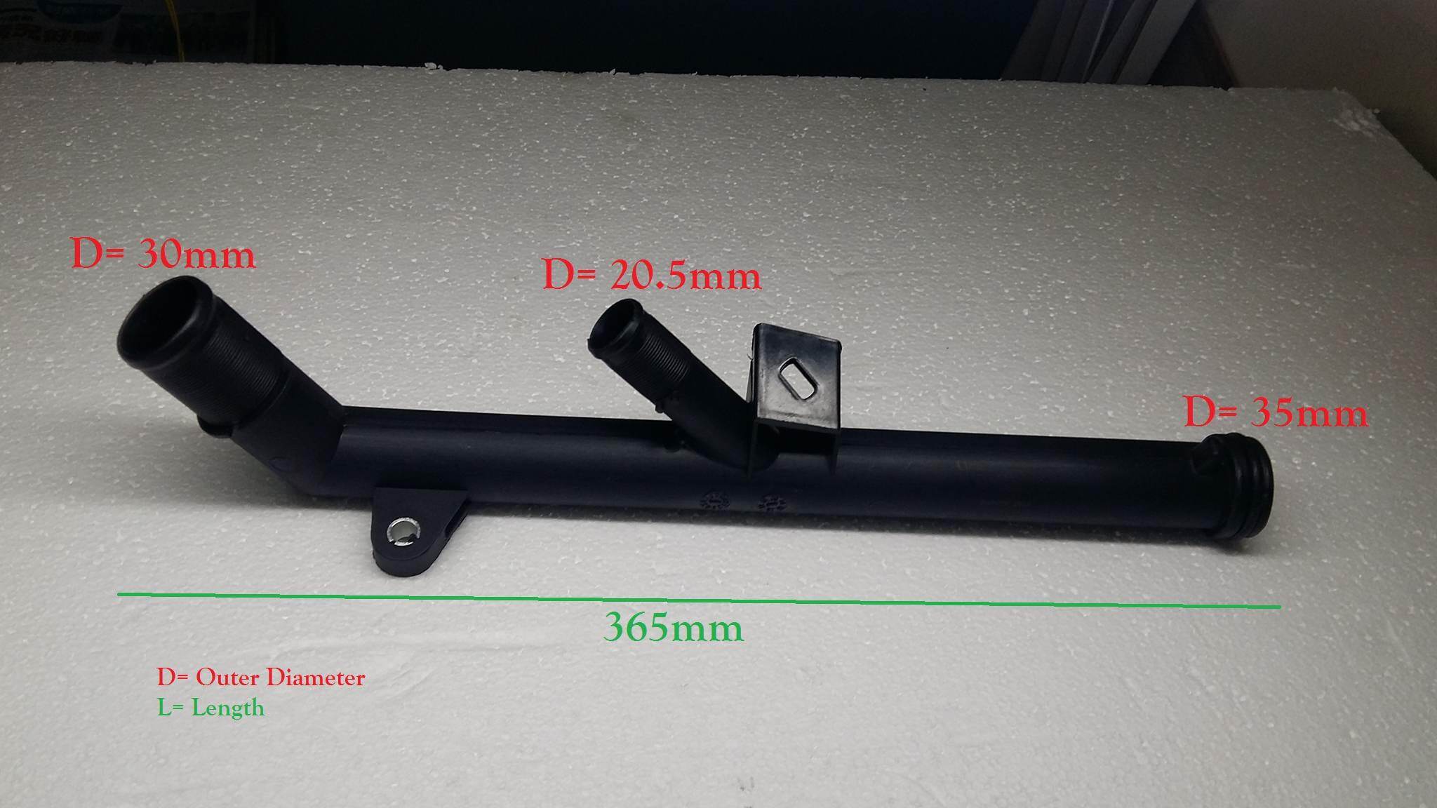 [CPC] 8200134513 Coolant pipe Renault Scenic (16v) (coolant pipe, water ...