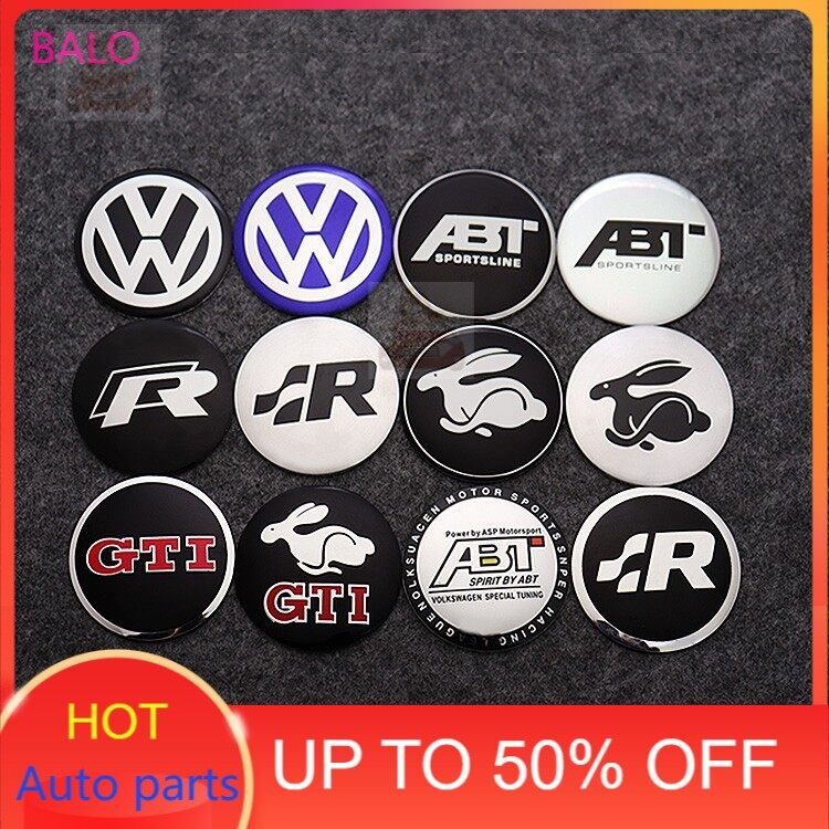 BALO CCY1 4pcs Volkswagen VM wheel center label ABT modified center ...