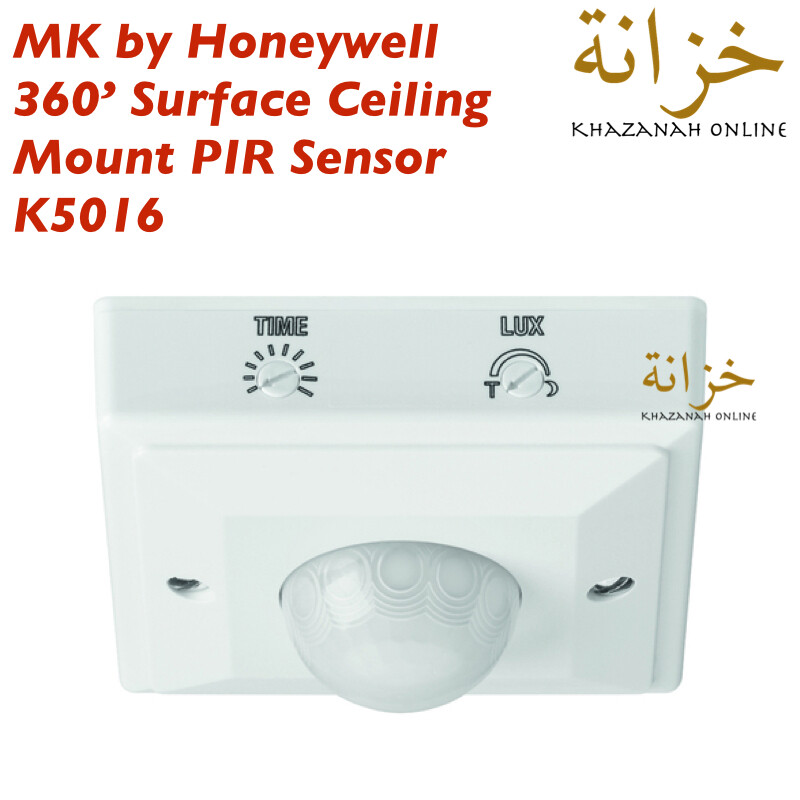 MK 360° Ceiling PIR Motion Sensor K5015 Flush mounted / K5016 Surface ...
