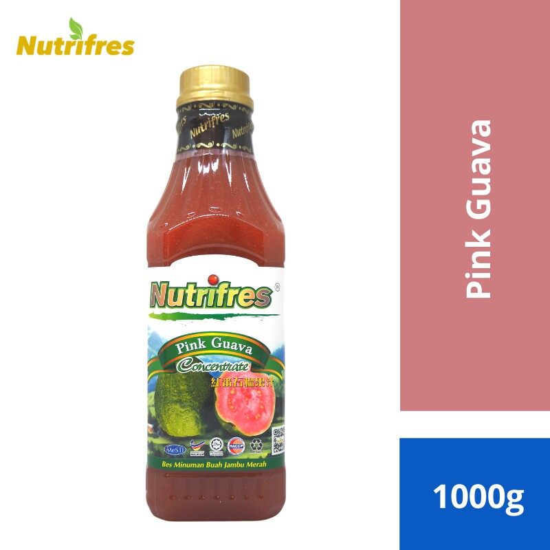 Nutrifres Pink Guava Fruit Juice Concentrate/Cordial (1000g) | Lazada