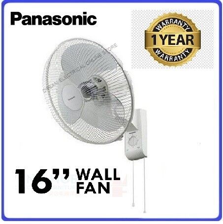 Panasonic 16'' Wall Fan F-MU408 (White) | Lazada
