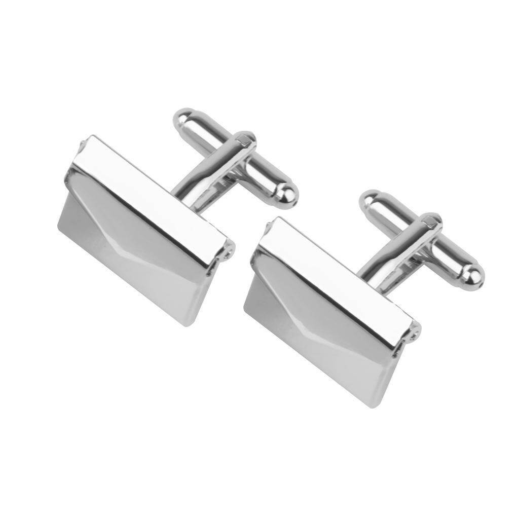 Footful Mens Shirt Cufflinks Business Suit Envelope Shape Cuff Links ...