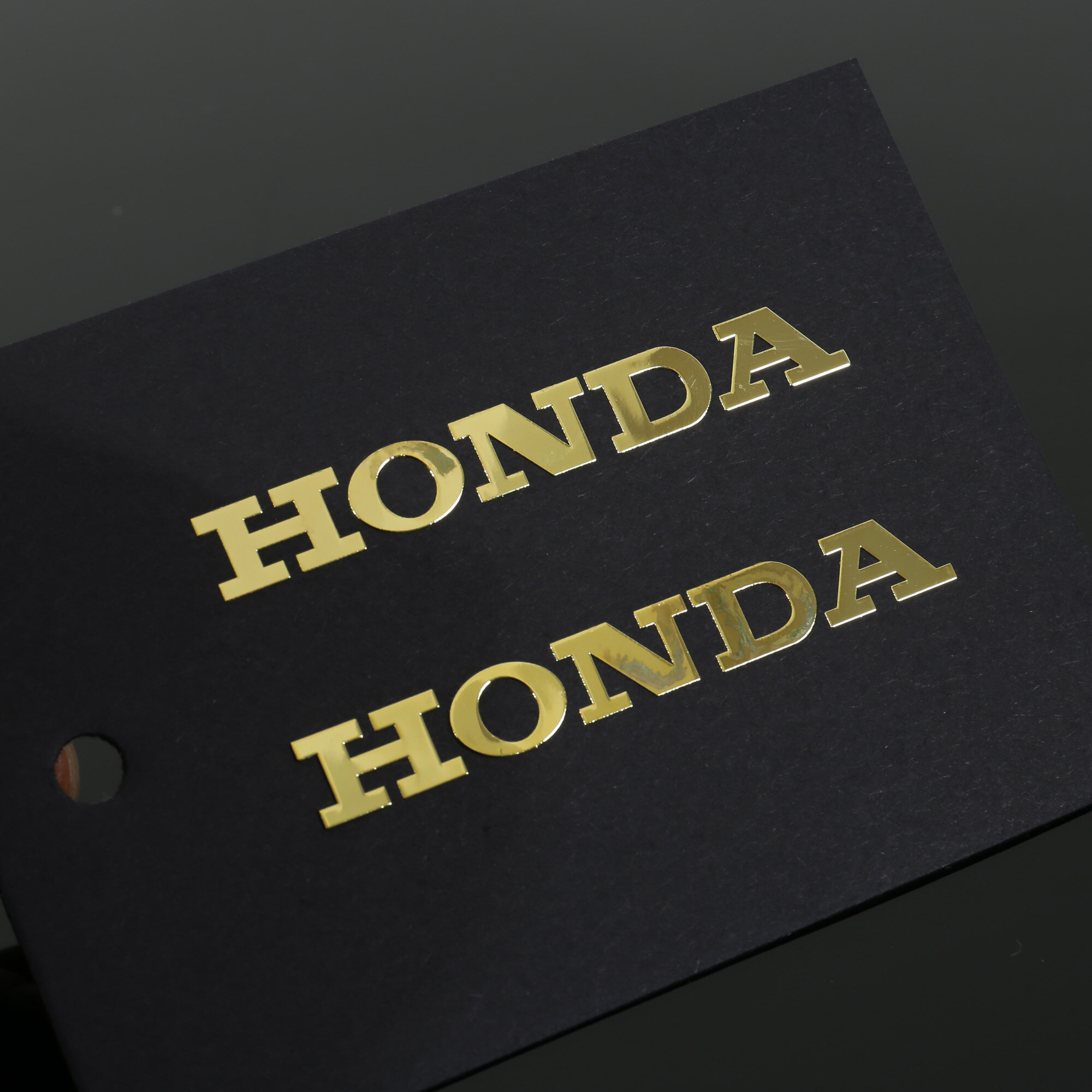 1คู่โลหะ Honda Emblem สติกเกอร์รถสกู๊ตเตอร์หมวกกันน็อค Decals อุปกรณ์ ...