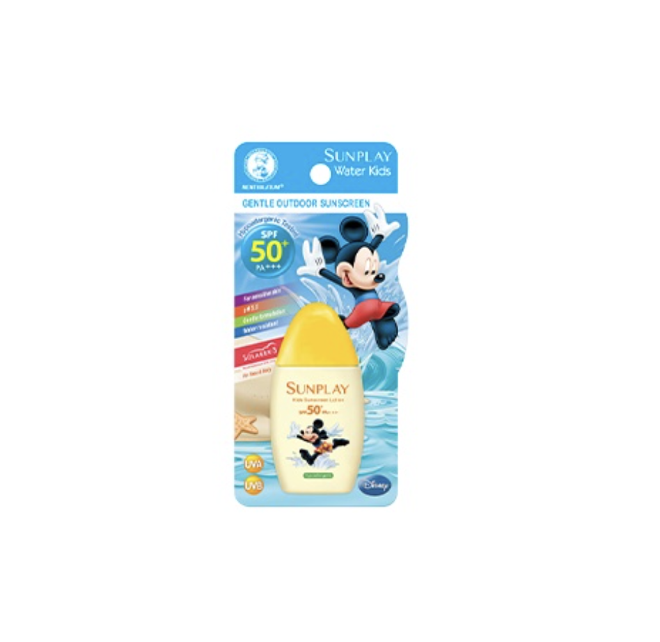 SUNPLAY WATER KIDS GENTLE OUTDOOR SUNSCREEN SPF50+ MICKEY 35G | Lazada