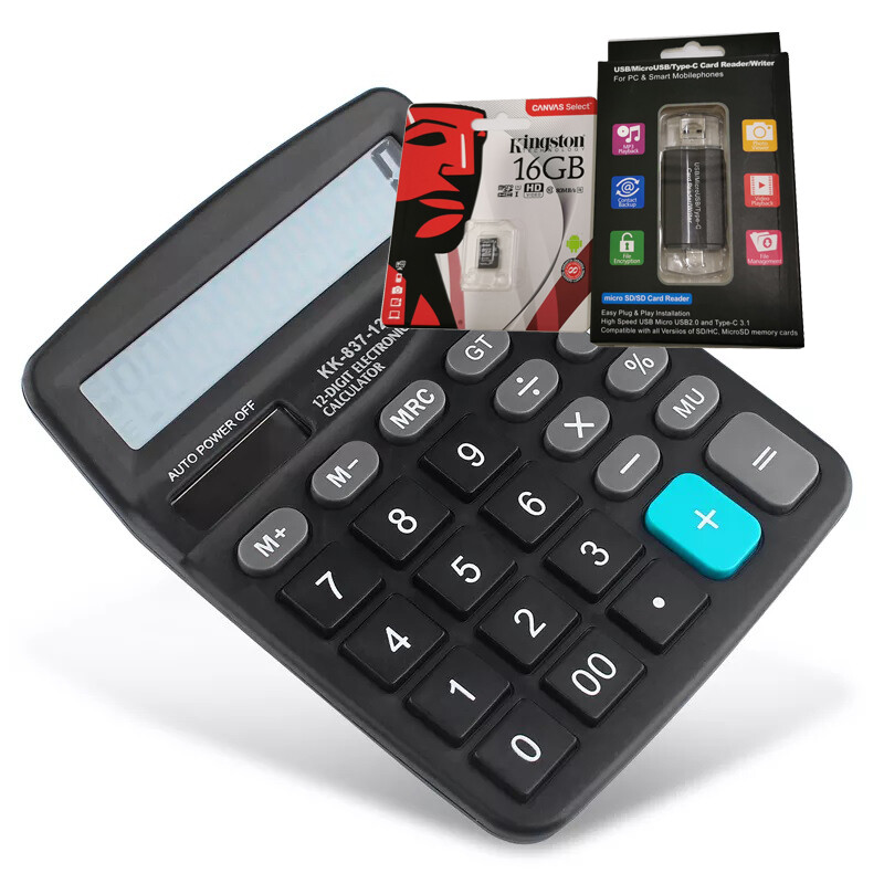 HD1080P Portable Calculator Invisible Wireless Wifi Mini Spy Hidden ...