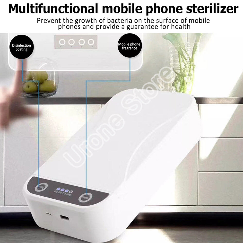 Urone กล่องฆ่าเชื้อสำหรับโทรศัพท์มือถือของเล่นชาร์จ USB - Urone Store ...