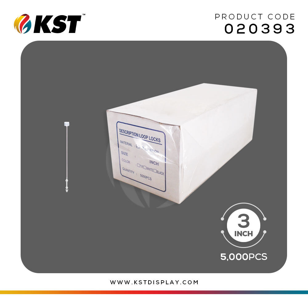 5000pcs & 1000pcs Loop Pin Tie Locks / Price Tag Pin / Transparent Snap ...