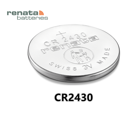 Renata CR2430 Lithium Battery (3V Coin Cell / Button Battery) ( 1 pc ) | Lazada