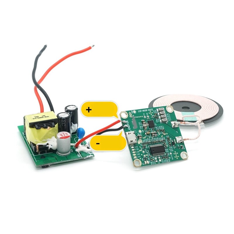 15W High Power 5V 12V Fast Charging Wireless Charger Transmitter Module ...