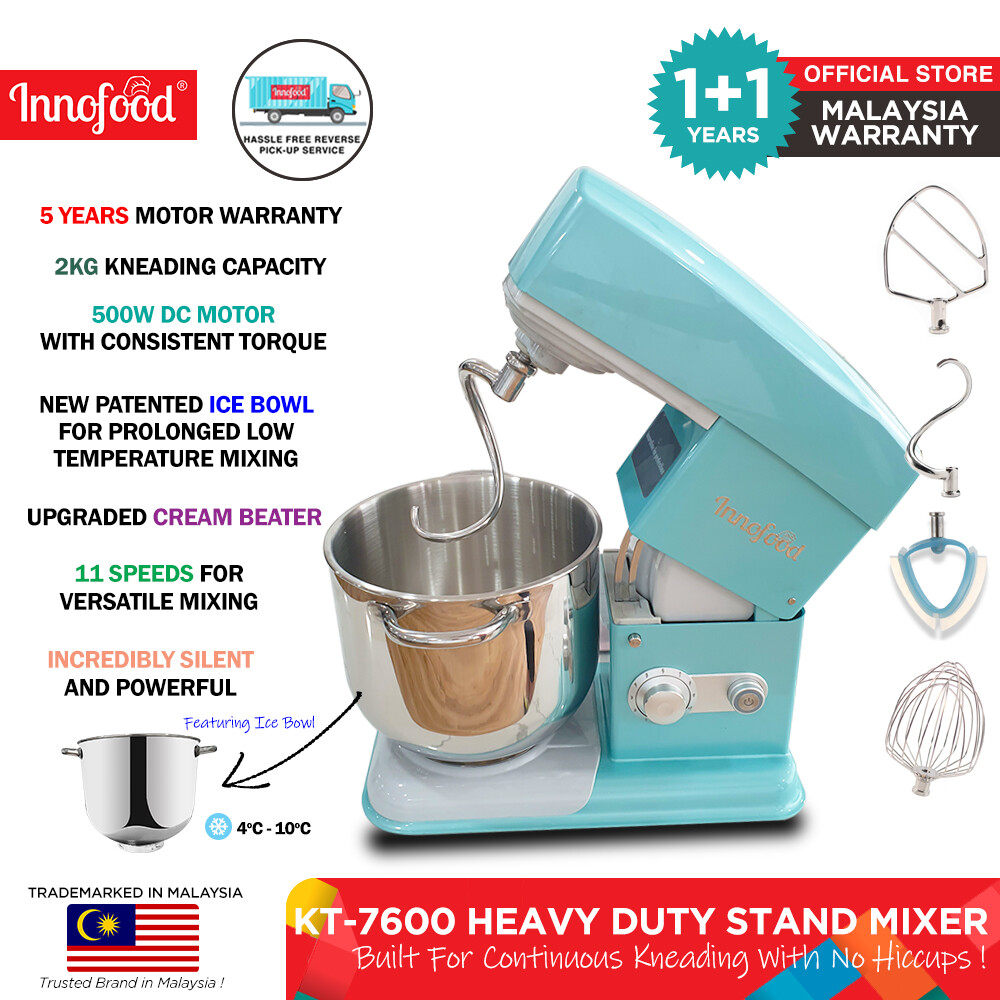 (OFFICIAL STORE) Innofood KT-7600 Heavy Duty Professional 7.0 Litres ...