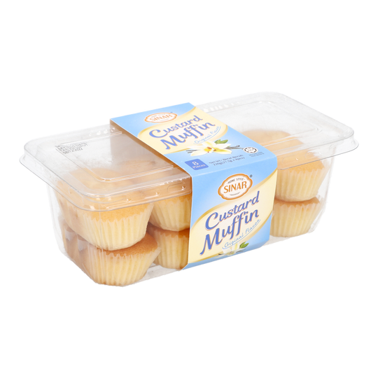 SINAR Custard Muffin Pandan Original Chocolate Banana Flavour 220G | Lazada