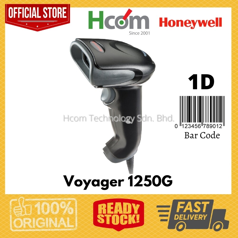 Honeywell Handheld Single-Line Laser Barcode Scanner Voyager 1250G | Lazada