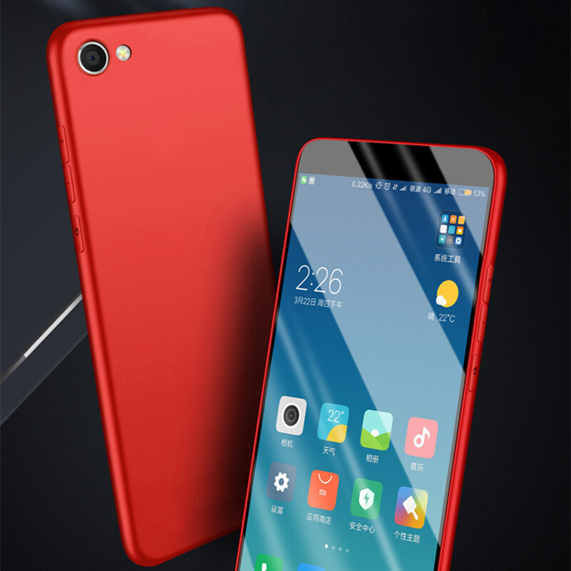สำหรับ Vivo Y71 1724สไตล์ที่เรียบง่ายบางเฉียบซิลิโคนนิ่มปกเคลือบด้าน ...