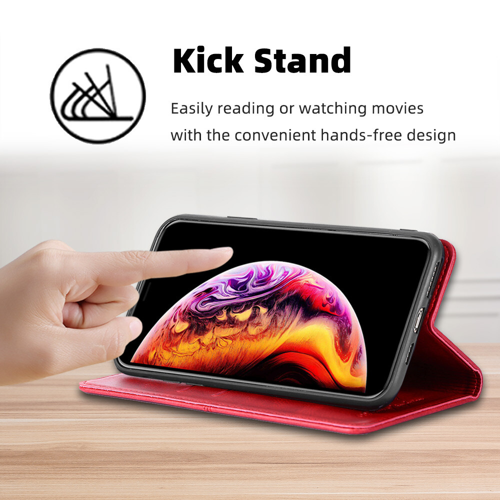 สำหรับ OPPO R15 Pro ปลอกกระเป๋าสตางค์หนังพลิกโทรศัพท์ Case + TPU ฝาครอบ ...