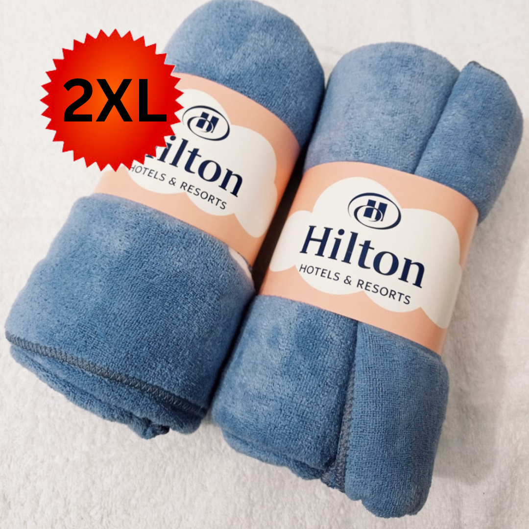 JUMBO tuala mandi besar Hotel Resort Bath Towel Hilton Extra Large ...