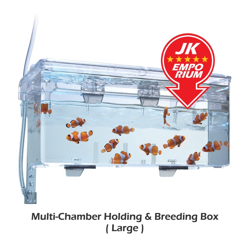 Fluval Hang On Holding And Breeding Box Multi Chamber Medium Large | Lazada